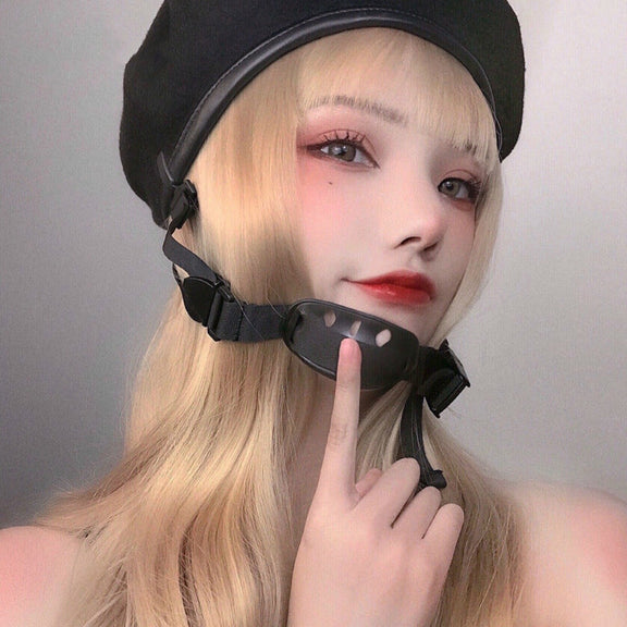 Techwear Y2K Grunge Beret - Pastel Kitten