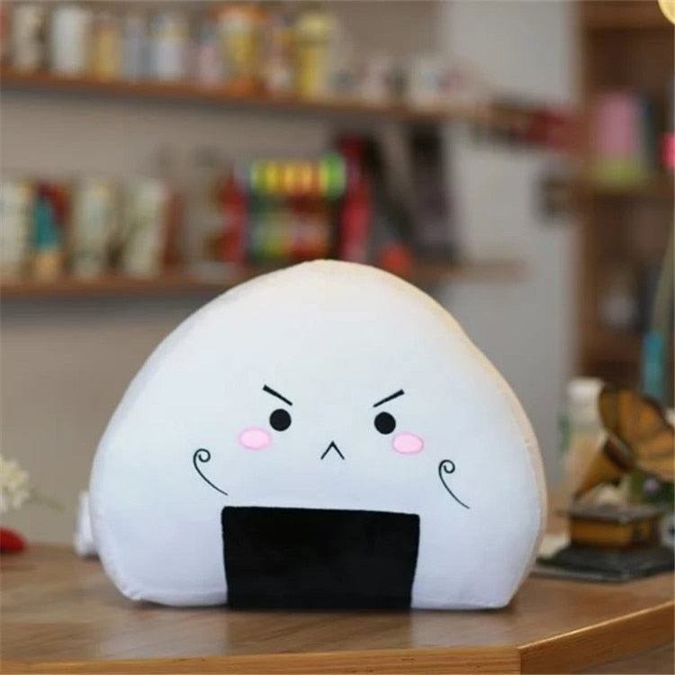 Kawaii Onigiri Plush Toys - Pastel Kitten
