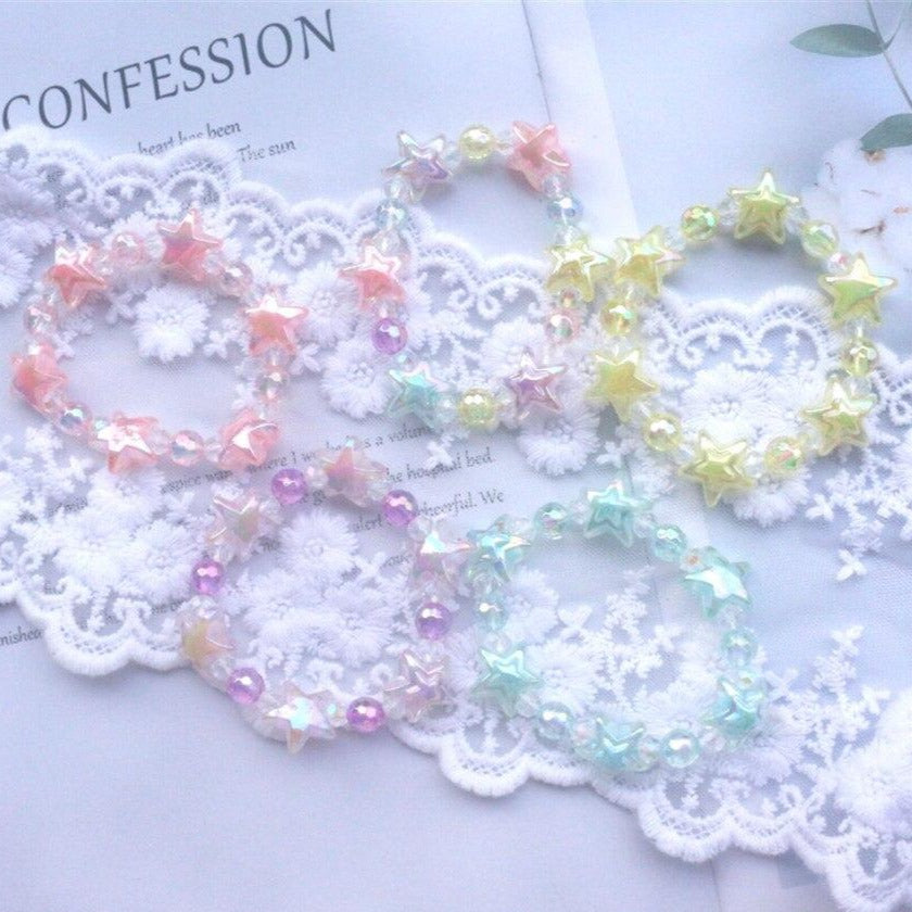 Candy Star Bracelet - Pastel Kitten